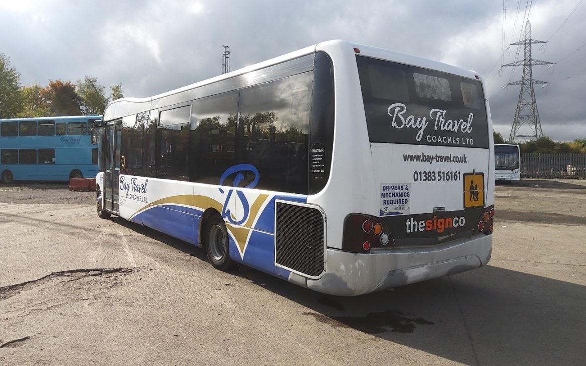 2008 (08) Optare M960 Solo SR 31 Seat PSVAR Compliant Single Deck Bus ...