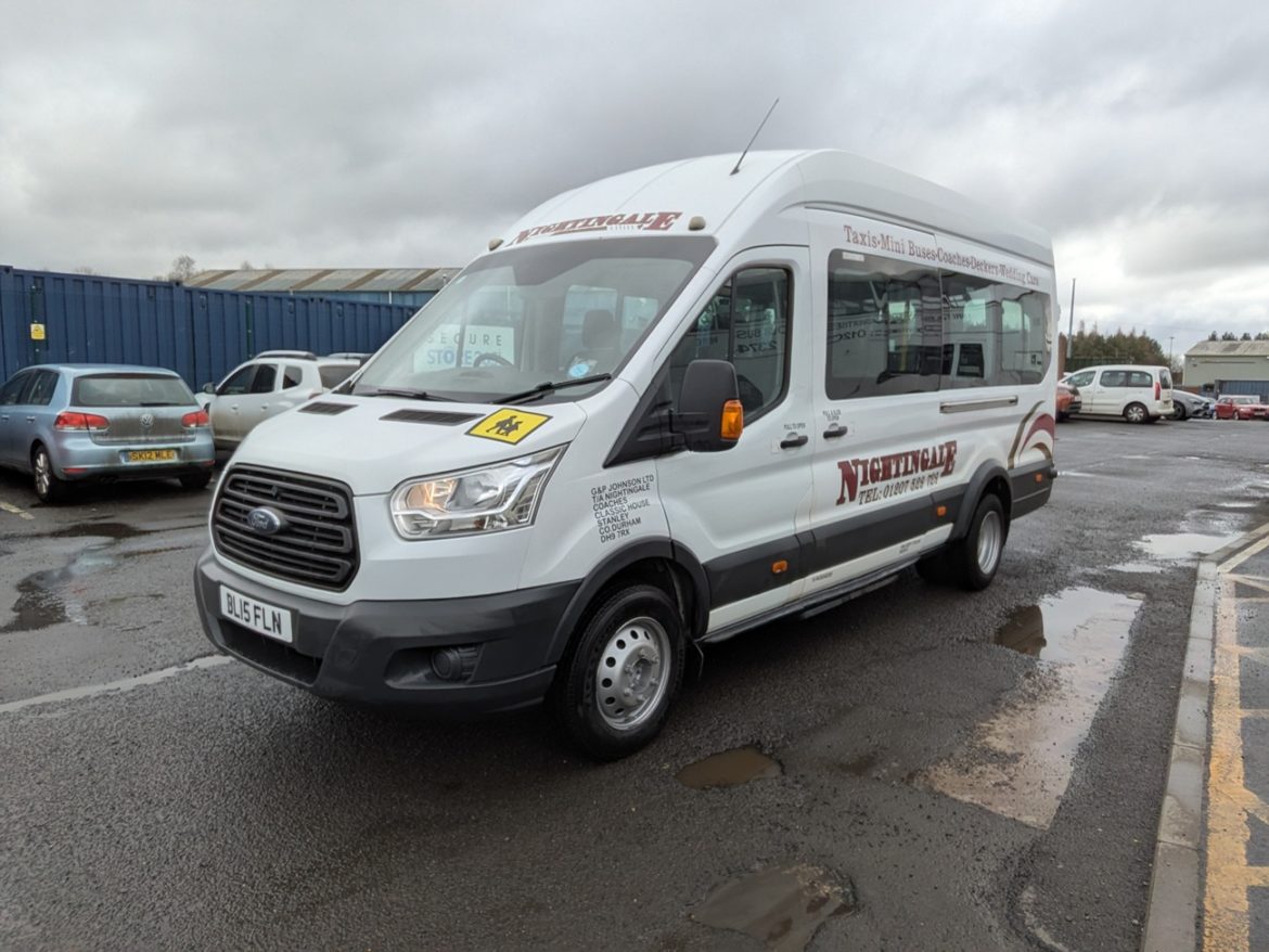 2015 (15) Ford Transit 460 16 Seat Minibus | Odyssey Coach Sales