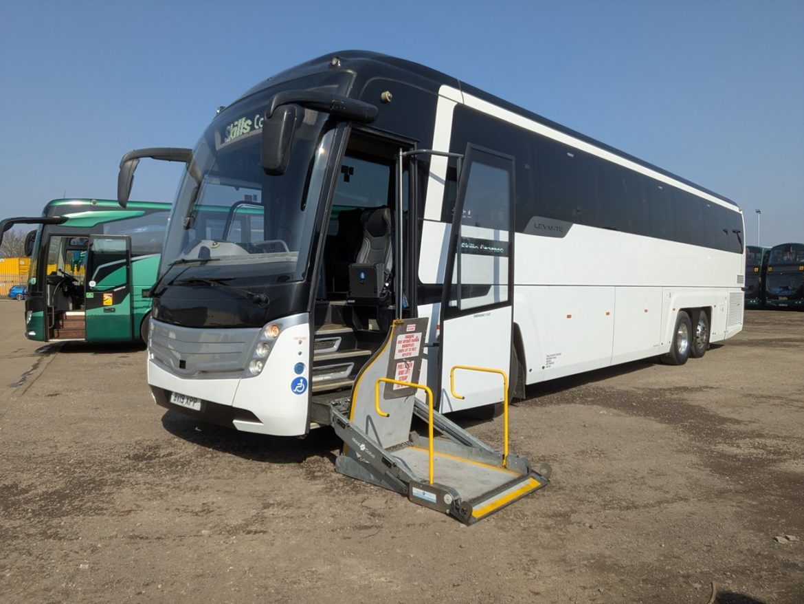2019 (19) Volvo B11R Caetano Levante III 55 Seat PSVAR Compliant ...
