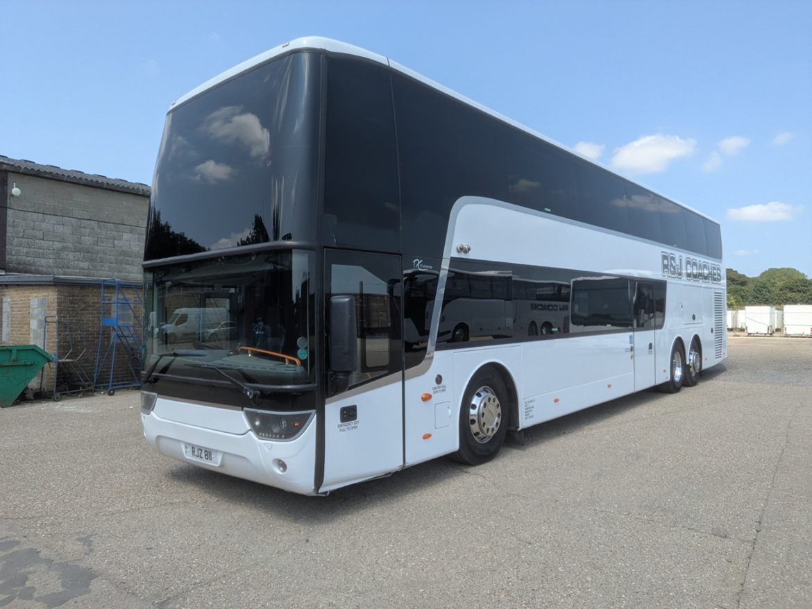 2014 (14) Van Hool TDX27 Astromega 81 Seat PSVAR Compliant Double Deck ...