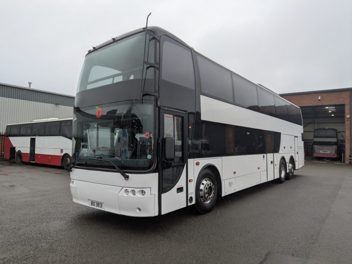 2007 (56) VDL SBR4000XF Bova Synergy 75 Seat Double Deck Executive ...