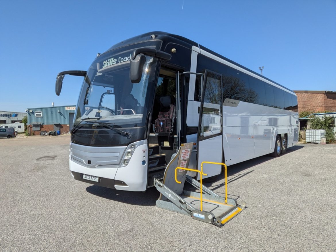 2019 (19) Volvo B11R Caetano Levante III 81 Seat PSVAR Compliant Coach ...